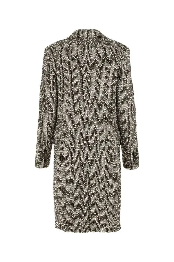 Bottega Veneta Single Breasted Buttoned Coat