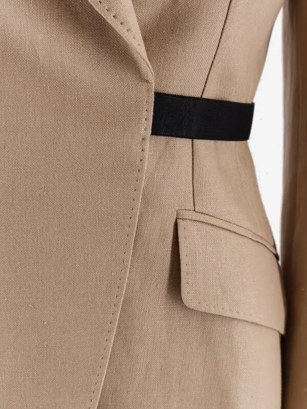 Max Mara Fionda Tailored Blazer - Camel