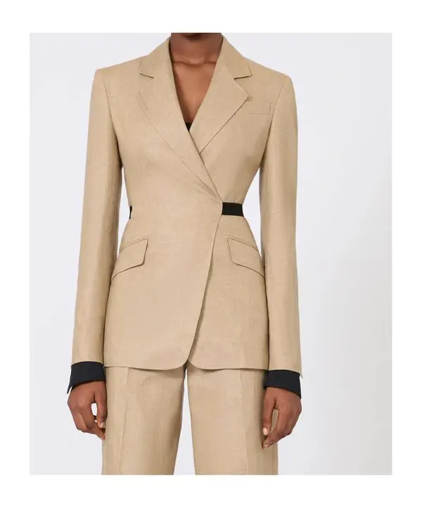 Max Mara Fionda Tailored Blazer - Camel