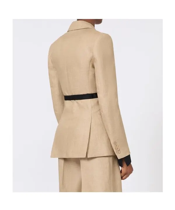 Max Mara Fionda Tailored Blazer - Camel