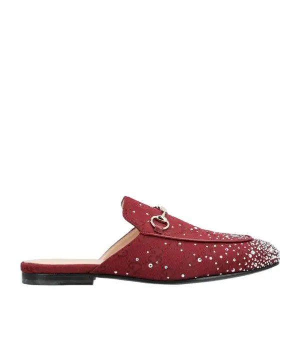 Gucci Princetown Embellished Horsebit Slipper