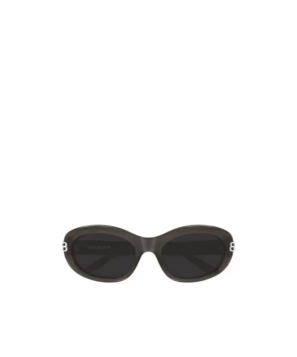 Balenciaga Casino Round Frame Sunglasses - Black