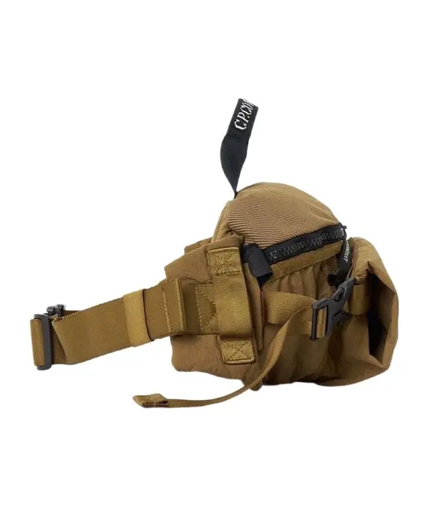 C.P. COMPANY Zippered Waist Bag - Brown