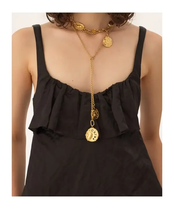 Chloé Scoop Neck Sleeveless Mini Dress