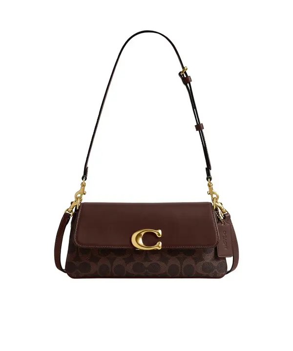 COACH Signature Shoulder Bag - B4/maple Maple