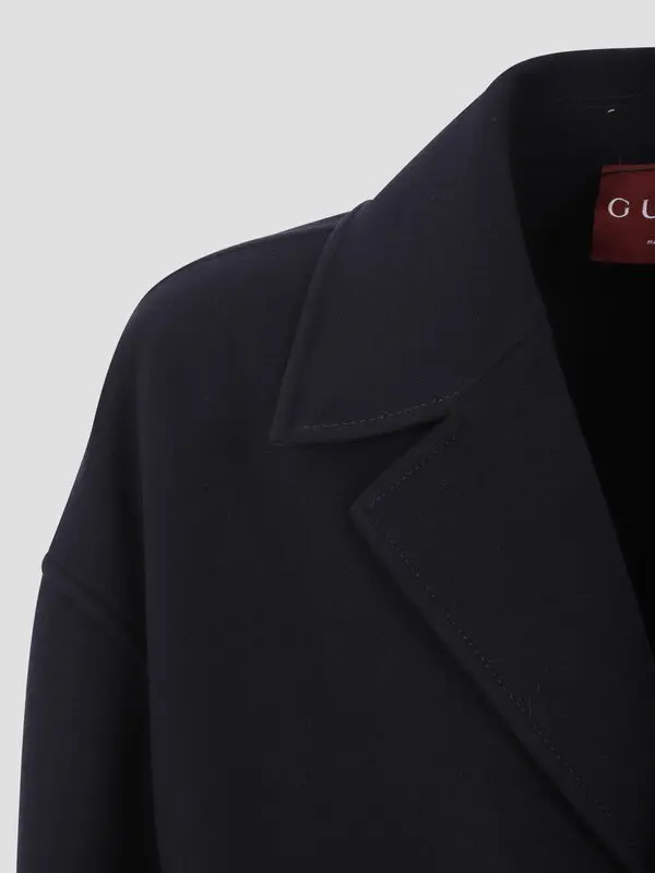 Gucci Belted Waist Mid-length Coat