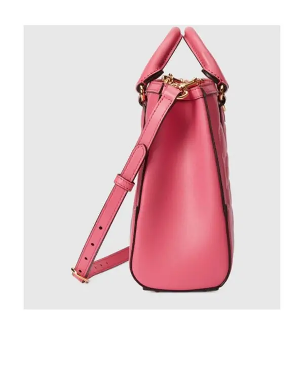 Gucci Gg Logo Matelassé Tote Bag