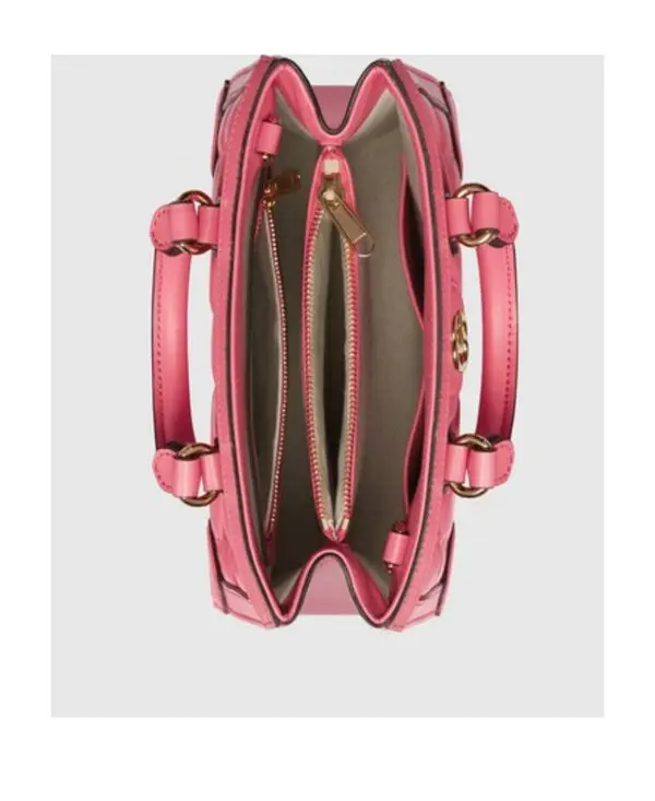 Gucci Gg Logo Matelassé Tote Bag