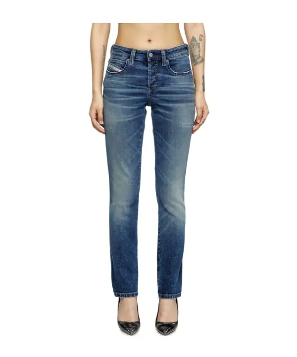 DIESEL® 1992 D-jiann Slim Fit Jeans - Medium Blue