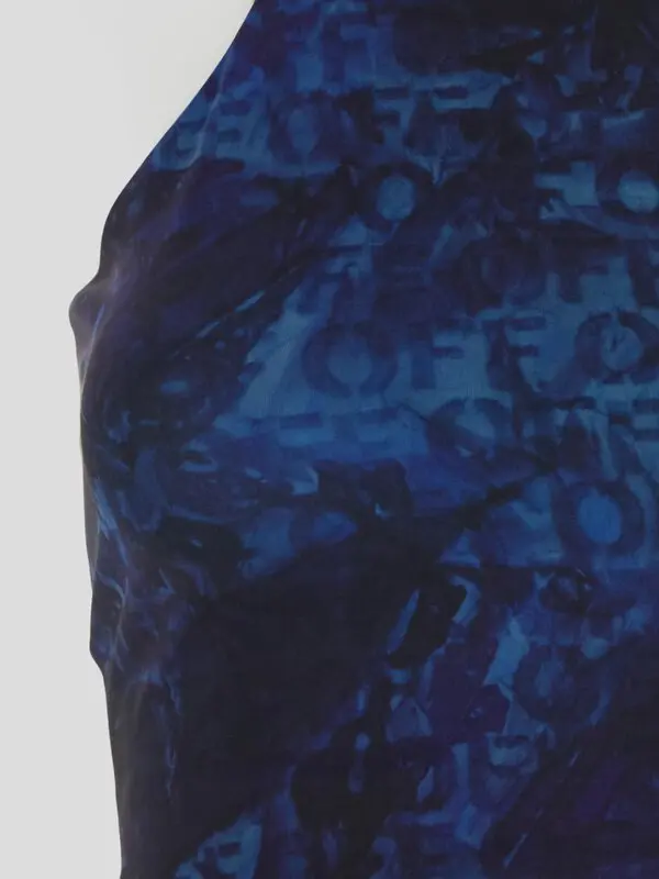 Off-White All-over Printed Sleeveless Top - Black