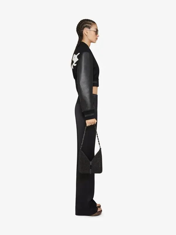 Givenchy High Waist Flared Trousers - Black