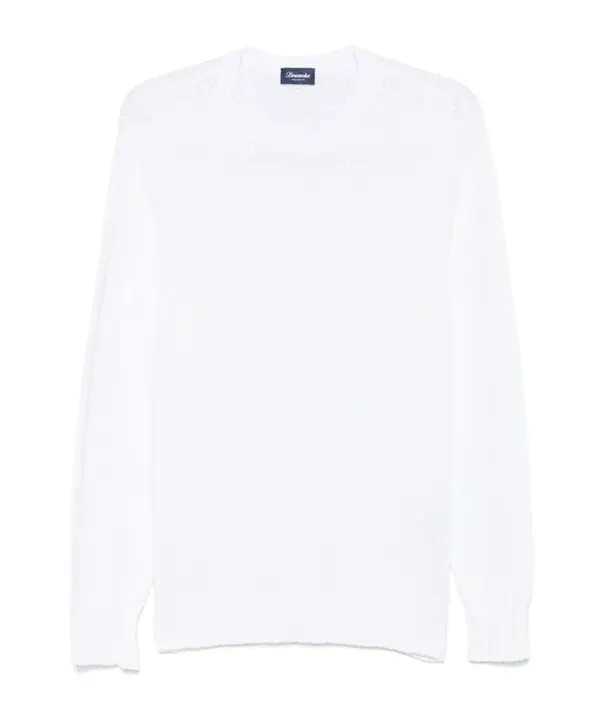 DRUMOHR Cotton Sweater - White