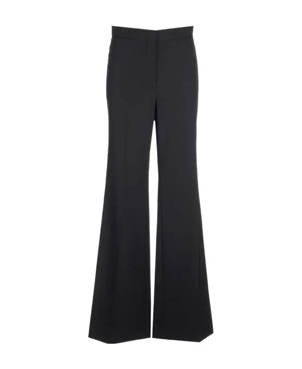 Stella McCartney High Waist Flared Trousers - Black