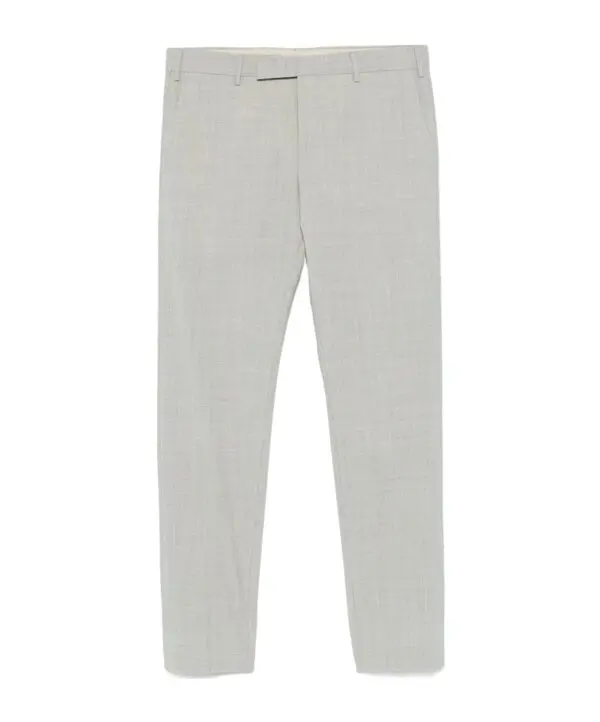 PT TORINO Tailored Casual Pants With Belt Loops - Grey