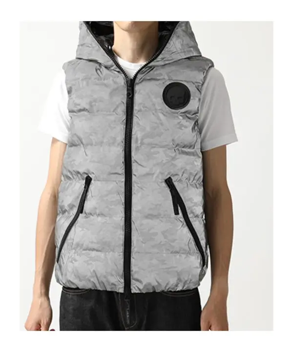 HYDROGEN Logo Down Vest