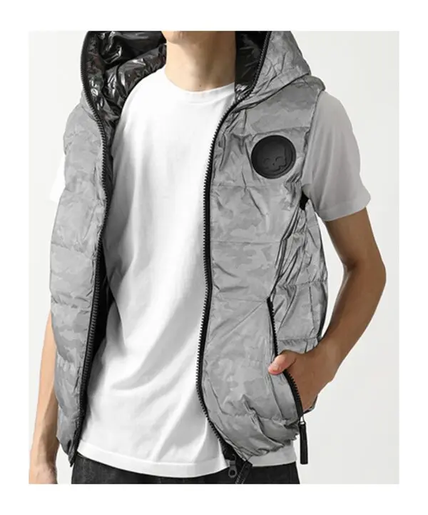 HYDROGEN Logo Down Vest