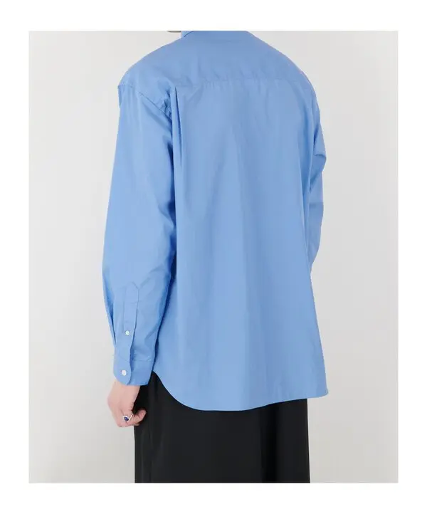Comme Des Garçons Long Sleeve Shirt - Blue