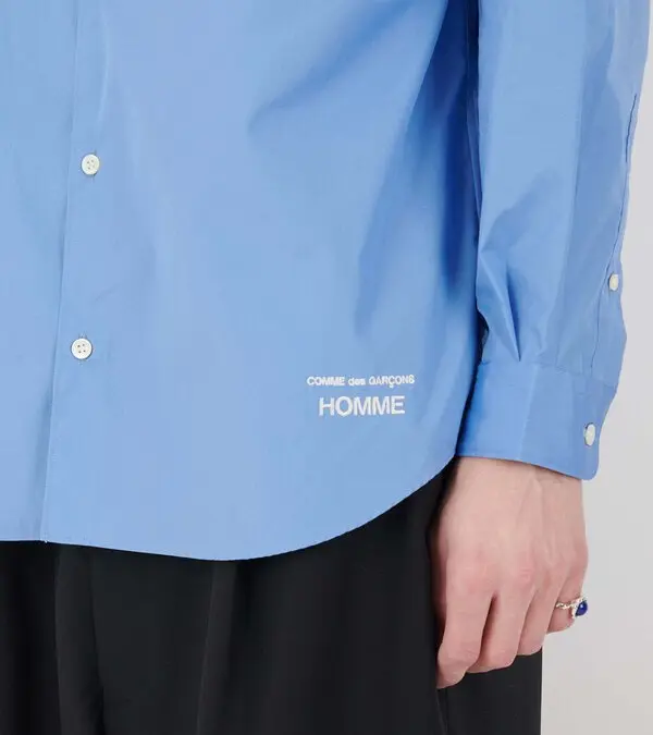 Comme Des Garçons Long Sleeve Shirt - Blue