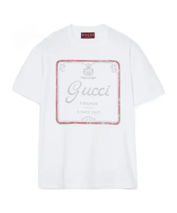 Gucci Logo-printed Crewneck T-shirt