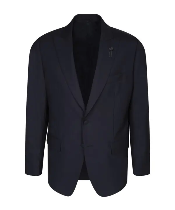 LARDINI Single-breasted Two Piece Suit - Black