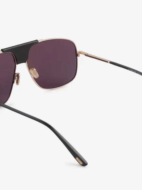 TOM FORD Pilot Frame Sunglasses - Black