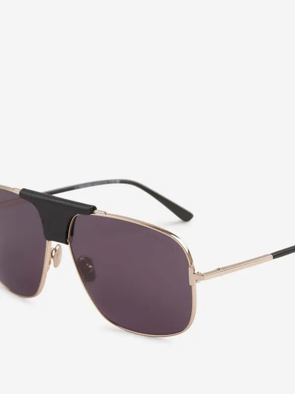 TOM FORD Pilot Frame Sunglasses - Black