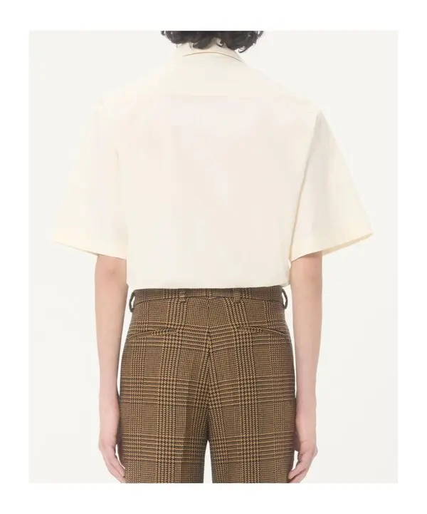 Valentino Garavani Logo Plaque Button-up Shirt