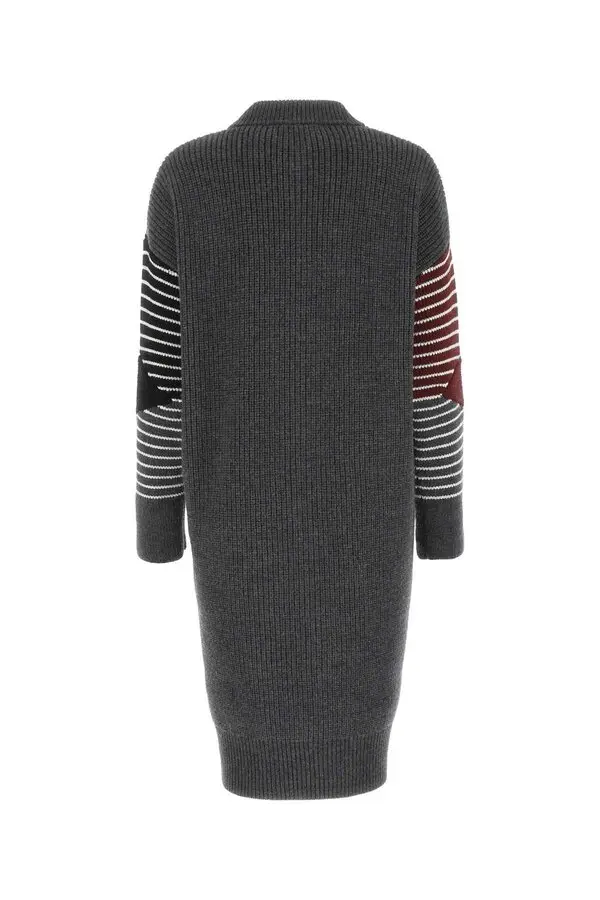 Stella McCartney Crewneck Buttoned Coat