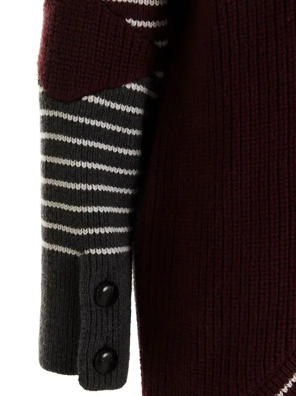 Stella McCartney Crewneck Buttoned Coat