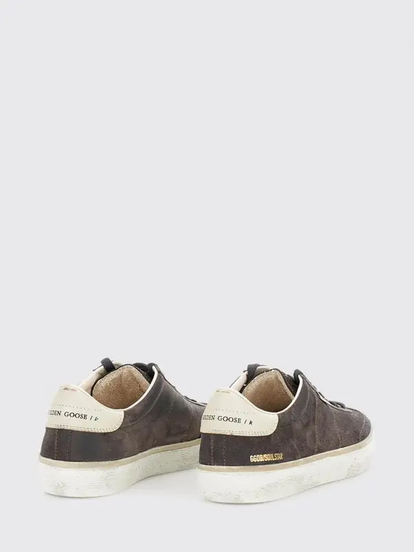 GOLDEN GOOSE Soul Star Lace-up Sneakers - Black