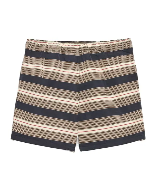 Prada Re-nylon Striped Swim Trunks - Blue