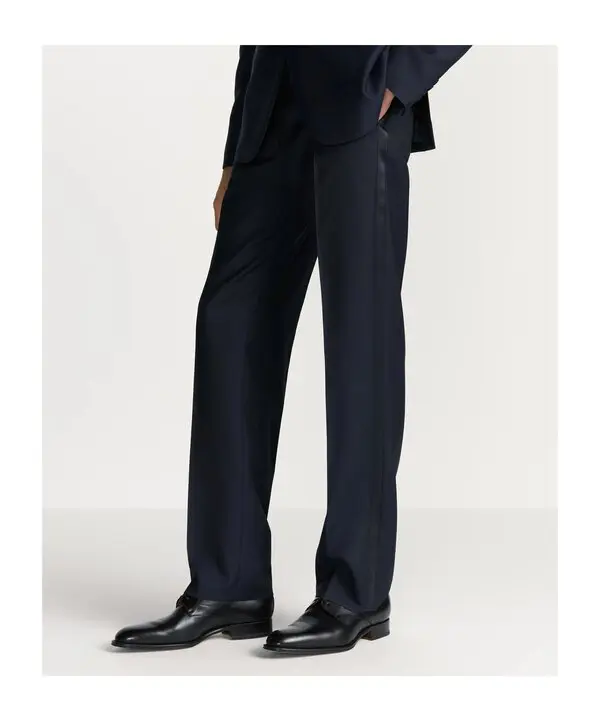 Dior Tailored Trousers With Satin Detailing