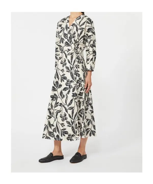 Max Mara Camino V-neck Dress - Beige