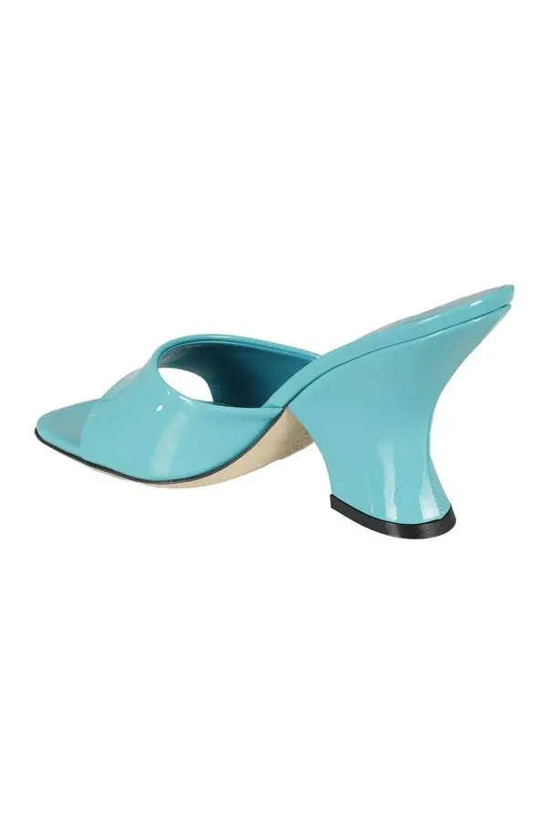 By Far Logo High-heeled Sandals