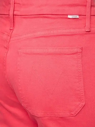 MOTHER Pocket Hem Jeans