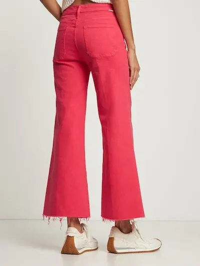 MOTHER Pocket Hem Jeans
