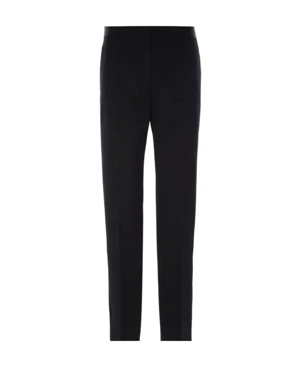 JIL SANDER Cropped Tailored Trousers - Black