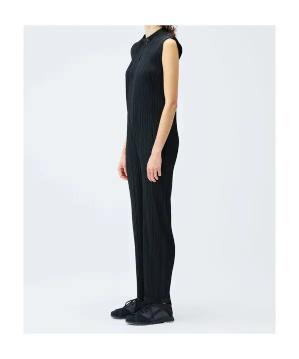 PLEATS PLEASE BY ISSEY MIYAKE Sleeveless Pleated Jumpsuit