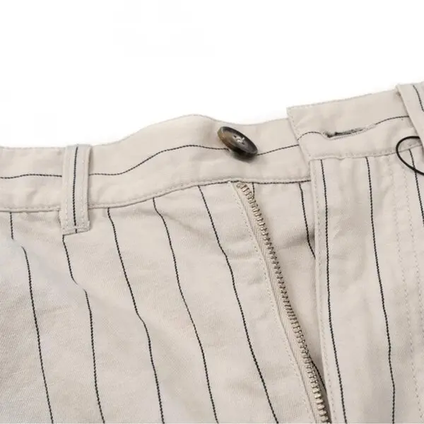 Emporio Armani Striped High-waisted Shorts