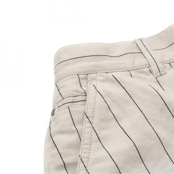 Emporio Armani Striped High-waisted Shorts