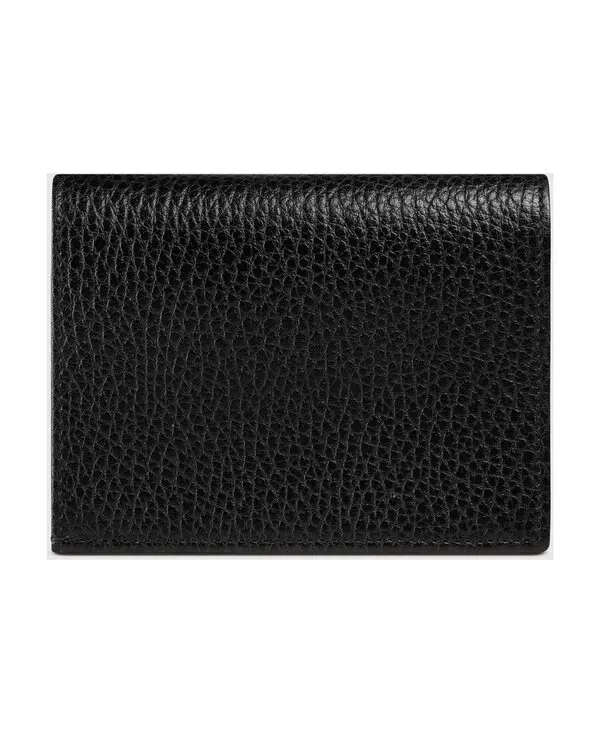Gucci Logo Plaque Bifold Wallet - Black