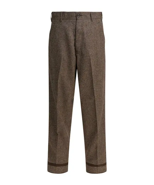 MAISON MARGIELA Wide Leg Pants - Brown