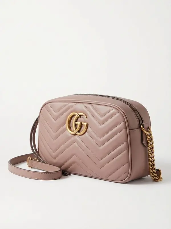 Gucci Gg Marmont Small Quilted Shoulder Bag