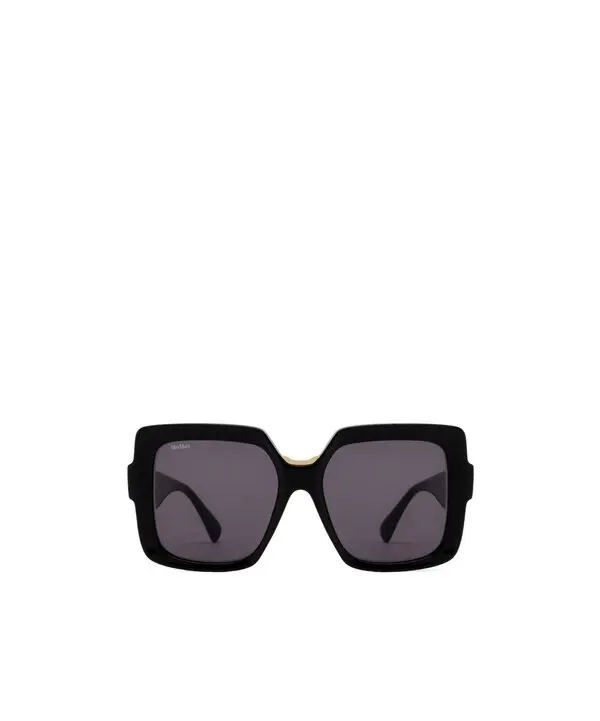 Max Mara Square Frame Sunglasses - Black