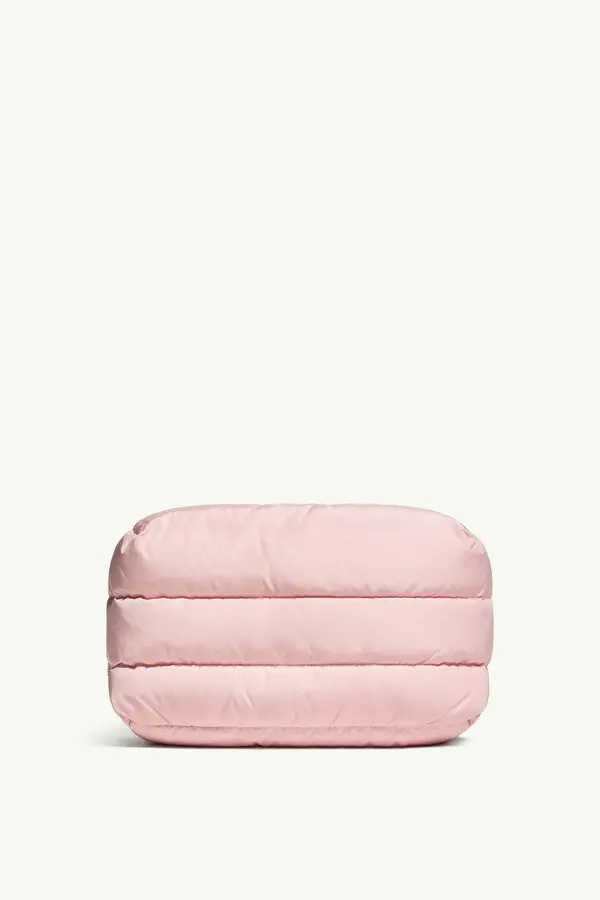 Moncler Caradoc Quilted Beauty Case - Pink