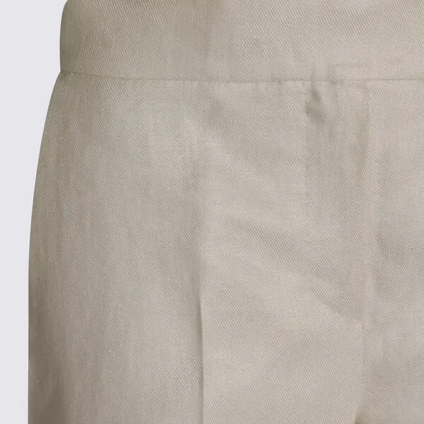 Max Mara Straight-leg Trousers - Beige