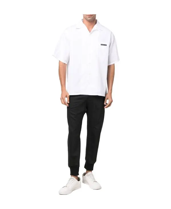 Neil Barrett Stripe-trim Dropped-crotch Track Pants