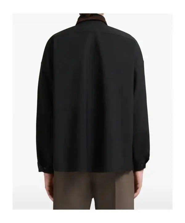 Marni Collared Long-sleeve Shirt