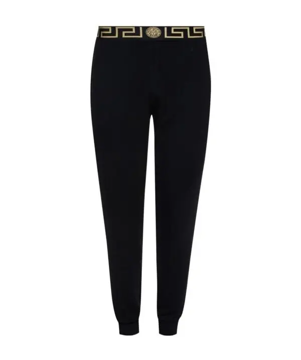 Versace Greca Track Pants - Black