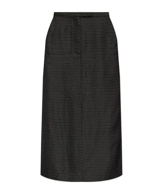 Dries Van Noten Polka Dot Midi Skirt
